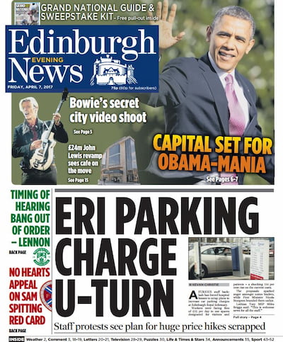 Edinburgh - Evening News - Data - ABC | Audit Bureau of Circulations